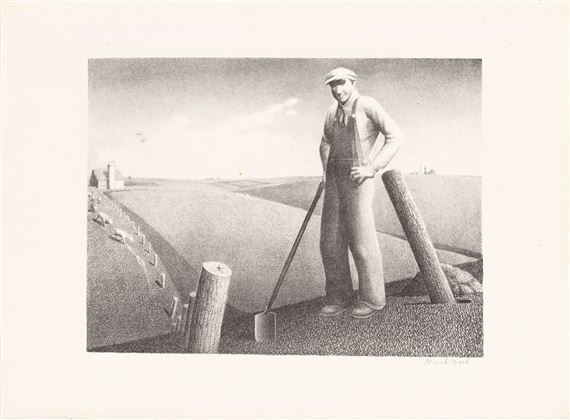 Grant Wood | Grant Wood (1892-1942 | MutualArt