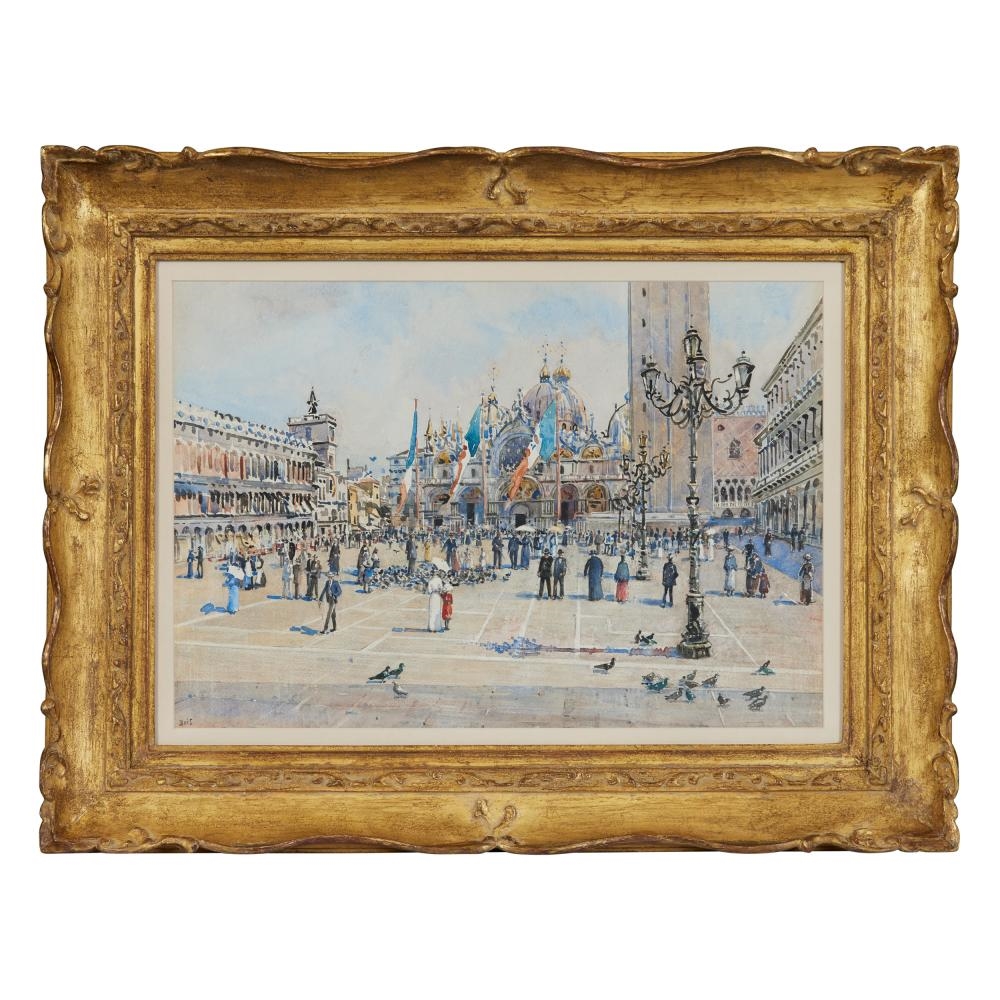 Edward Darley Boit | St. Mark's Square, Venice | MutualArt