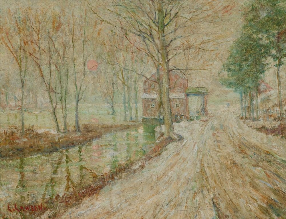 Ernest Lawson | Spring Landscape | MutualArt