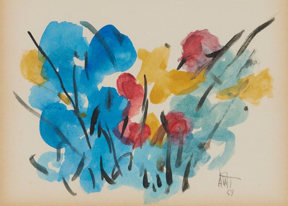 Alma Woodsey‏ Thomas | Untitled (from the My Garden Series (1969 ...