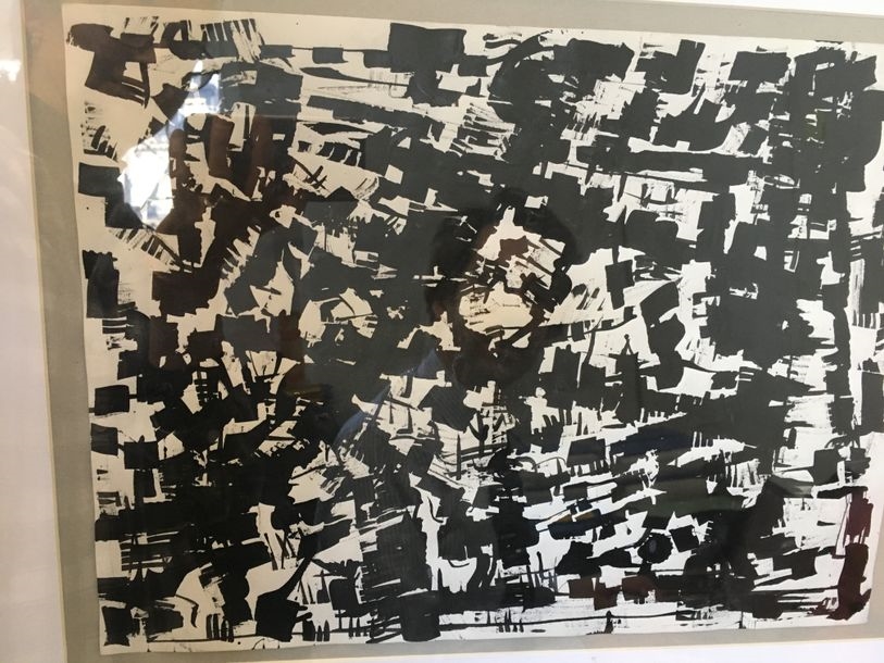 Maurice Morel | Contemporary school Black and white composition Ink ...