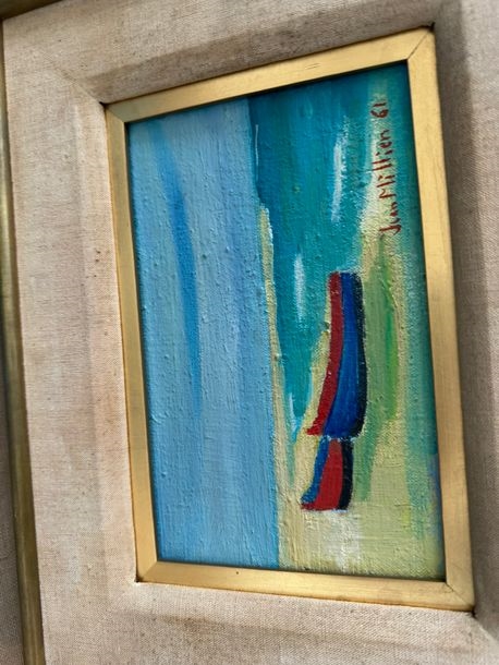 Jean Millien | 1943 Set of 3 oils on canvas and one oil on isorel (61 ...