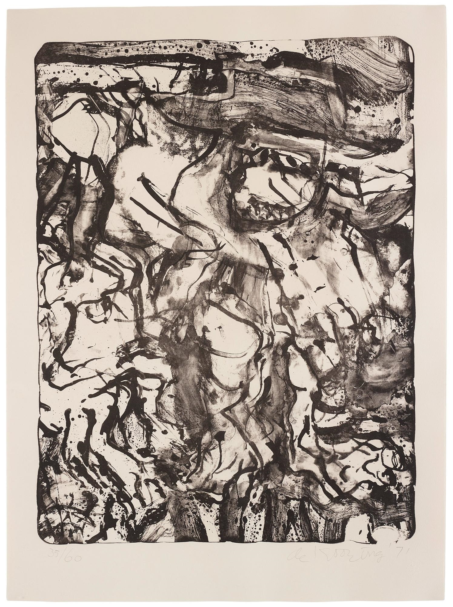 Willem de Kooning | Untitled (1960) | MutualArt