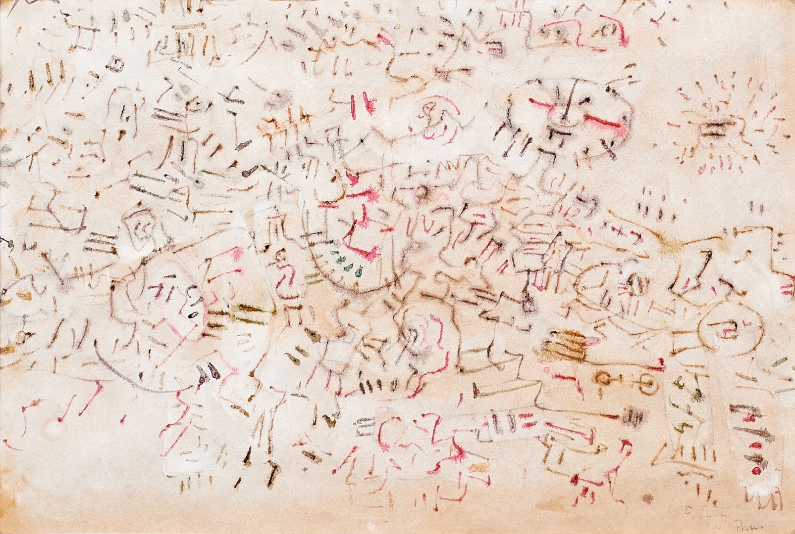Mark Tobey | Blossoming moments (1971) | MutualArt