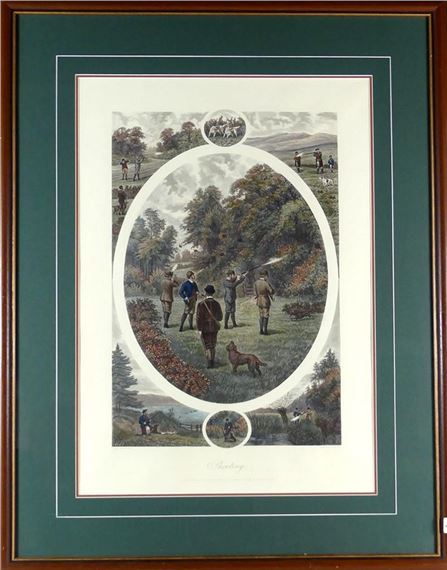 W.H. Tuck | Shooting (1884) | MutualArt