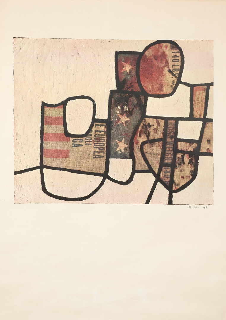 Alberto Burri | Sacco combustione (1953) | MutualArt