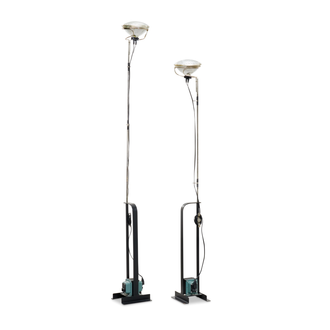 Pier Giacomo Castiglioni | Two ‘Toio’ floor lamps for Flos (1962 ...