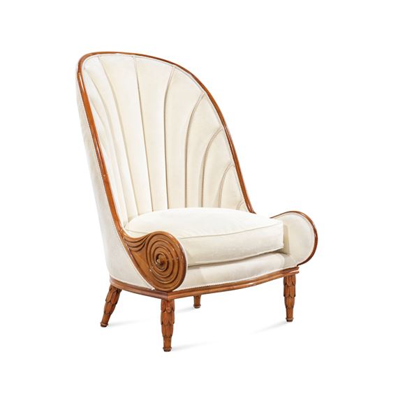 Paul Iribe | Annibale Colombo production 'Nautilus' armchair, (20th ...