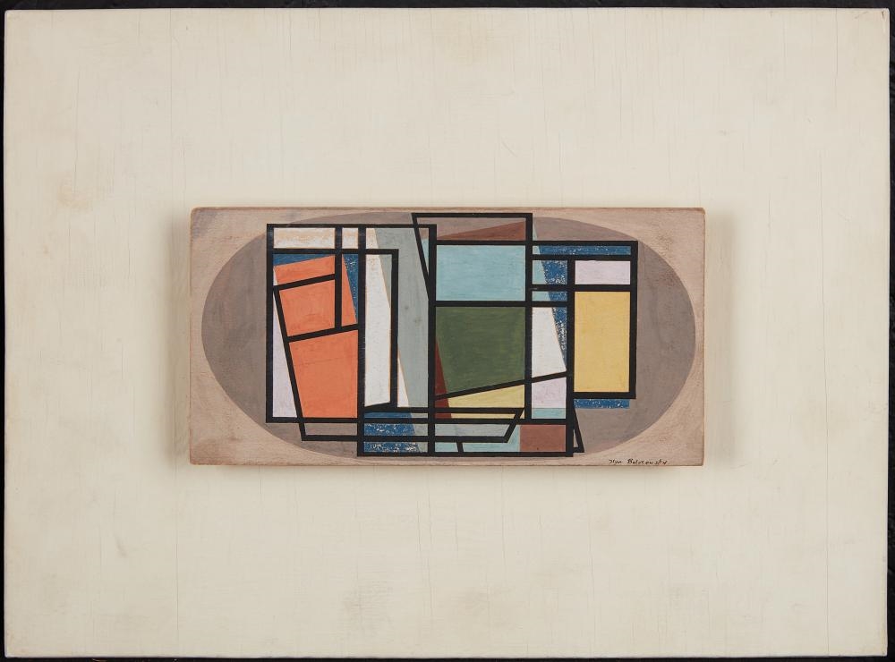 Ilya Bolotowsky | Diagonal Plane #1; Sketch for Ascent (2 | MutualArt