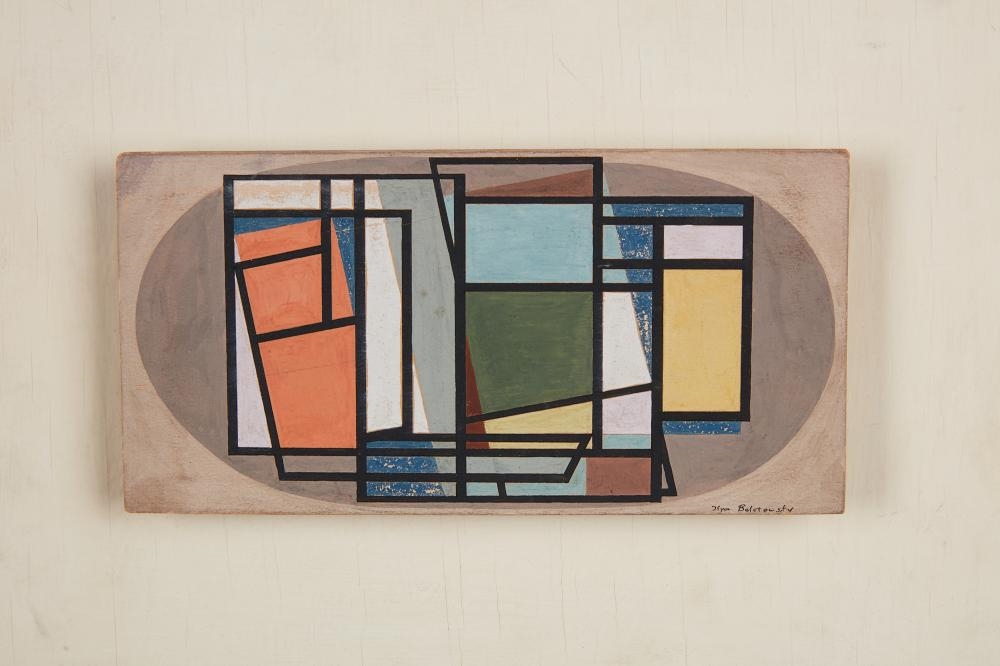 Ilya Bolotowsky | Diagonal Plane #1; Sketch for Ascent (2 | MutualArt