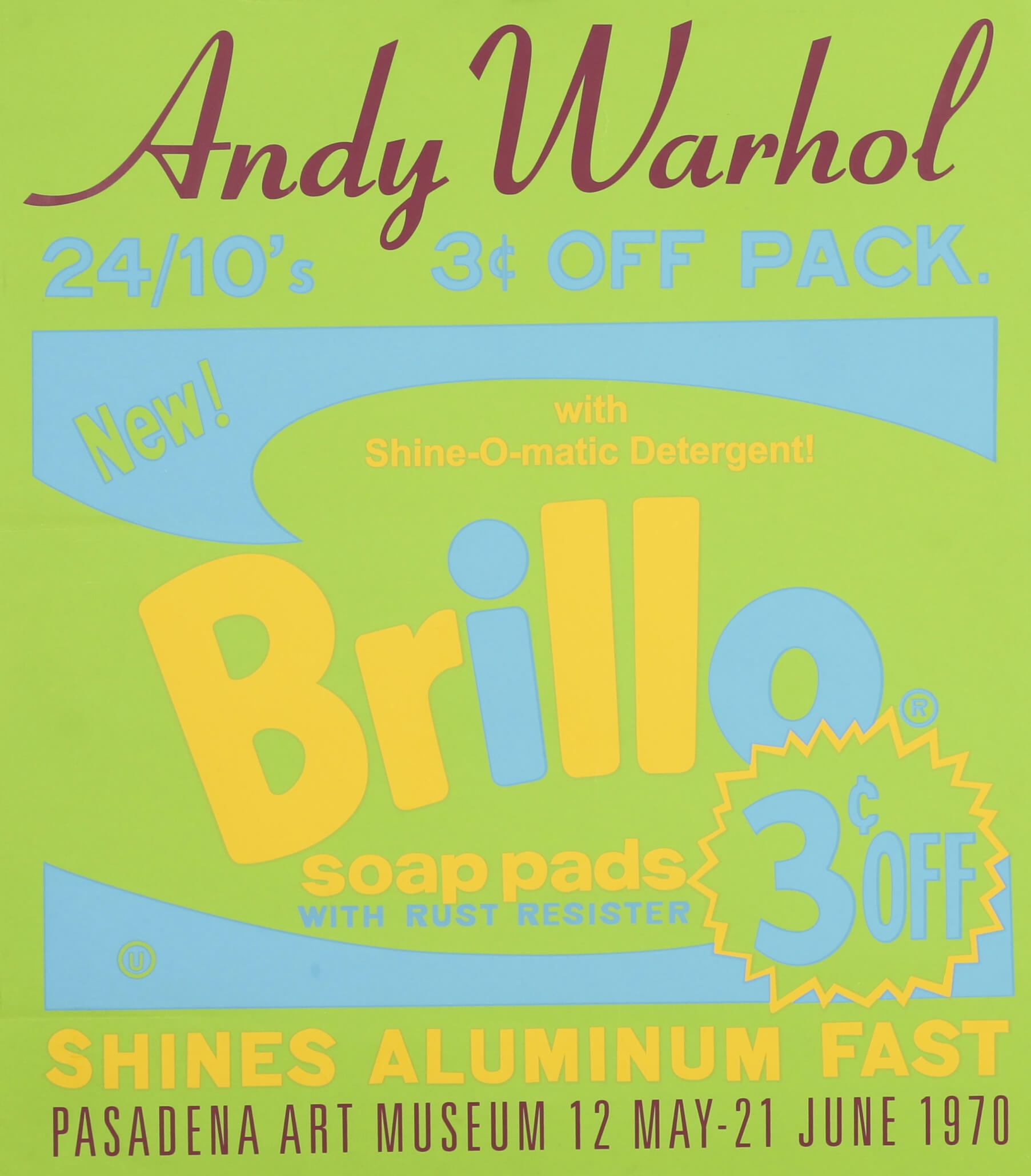 Andy Warhol | Brillo - Pasadena Art Museum, 1970 (1970) | MutualArt