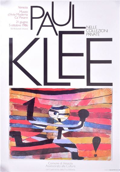Paul Klee | ART EXHIBITION POSTER - PAUL KLEE 1986 (1986) | MutualArt