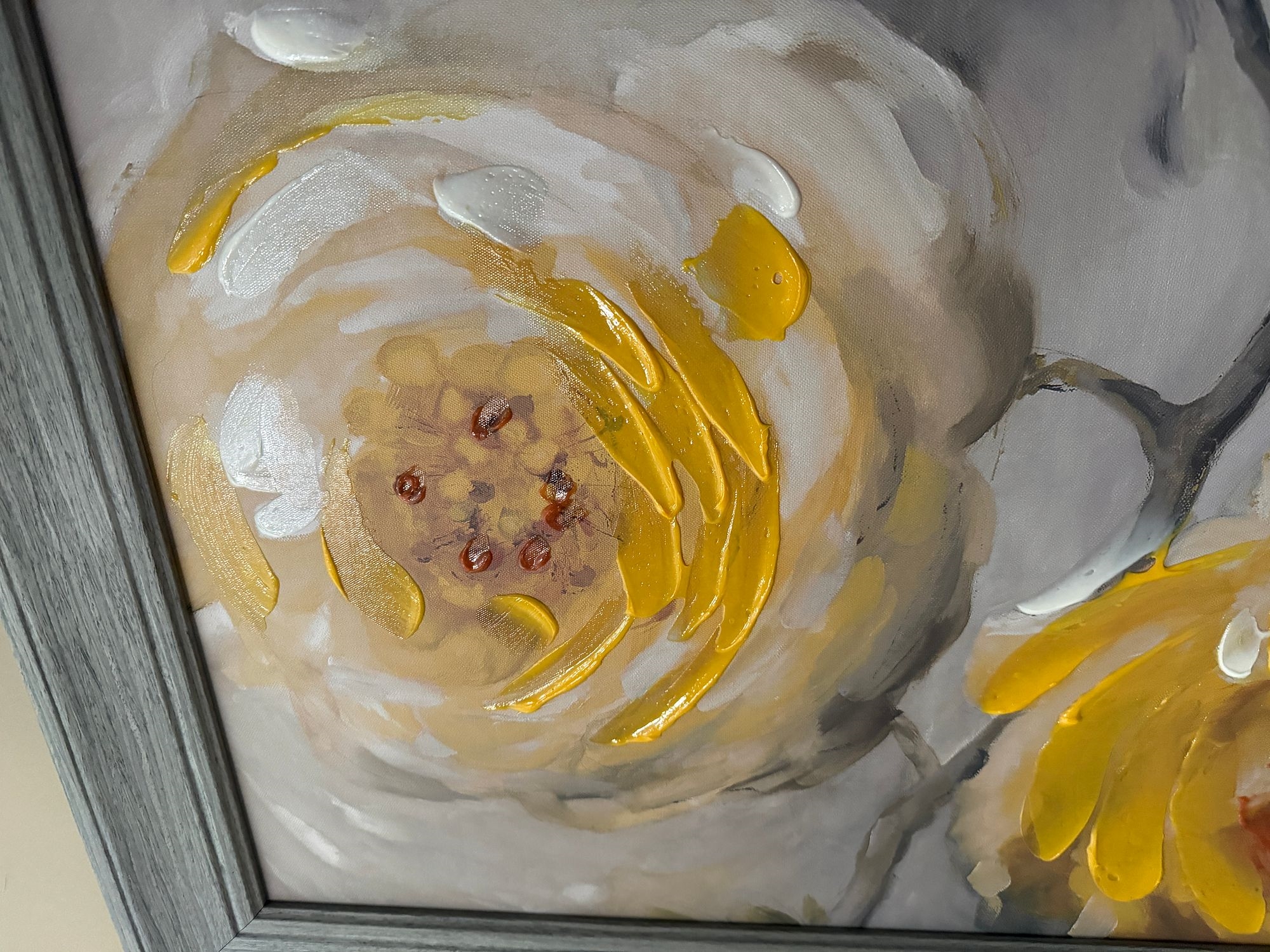 LISA AUDIT | Lisa Audit Floral Still Life Acrylic on Board | MutualArt