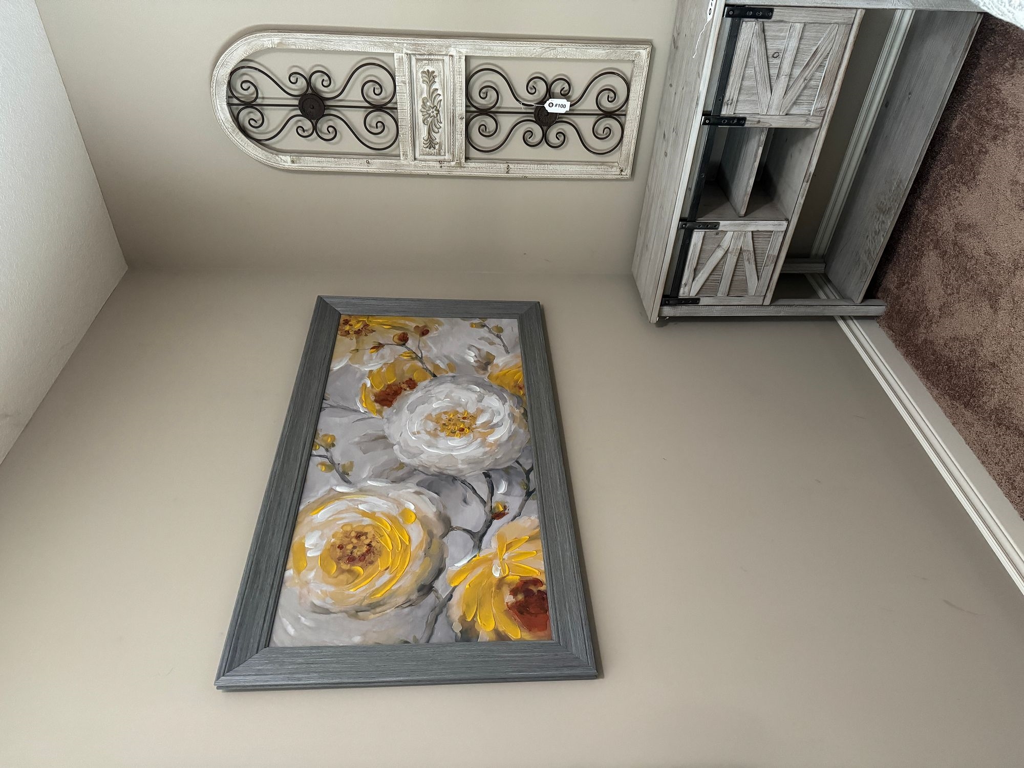 LISA AUDIT | Lisa Audit Floral Still Life Acrylic on Board | MutualArt