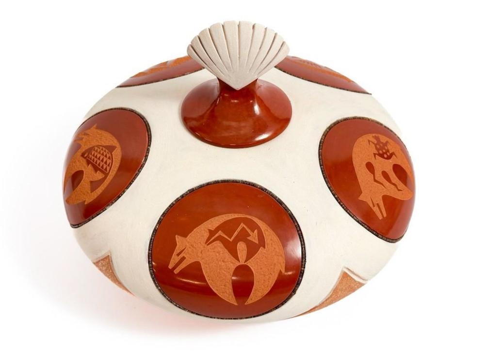 Russell Sanchez | Russell Sanchez (San Ildefonso Pueblo (1994) | MutualArt