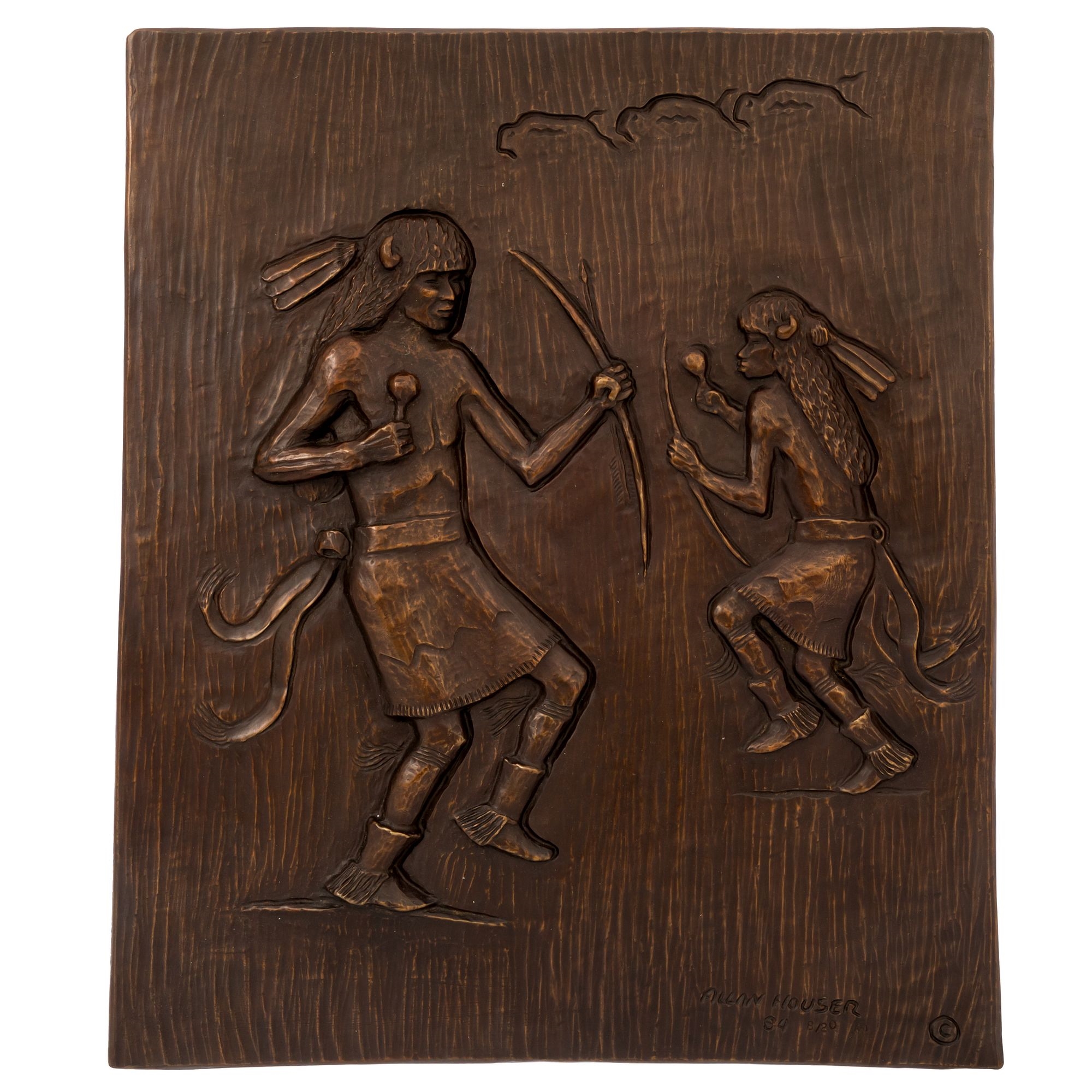 Allan Houser | Zuni Water Maidens (1990) | MutualArt