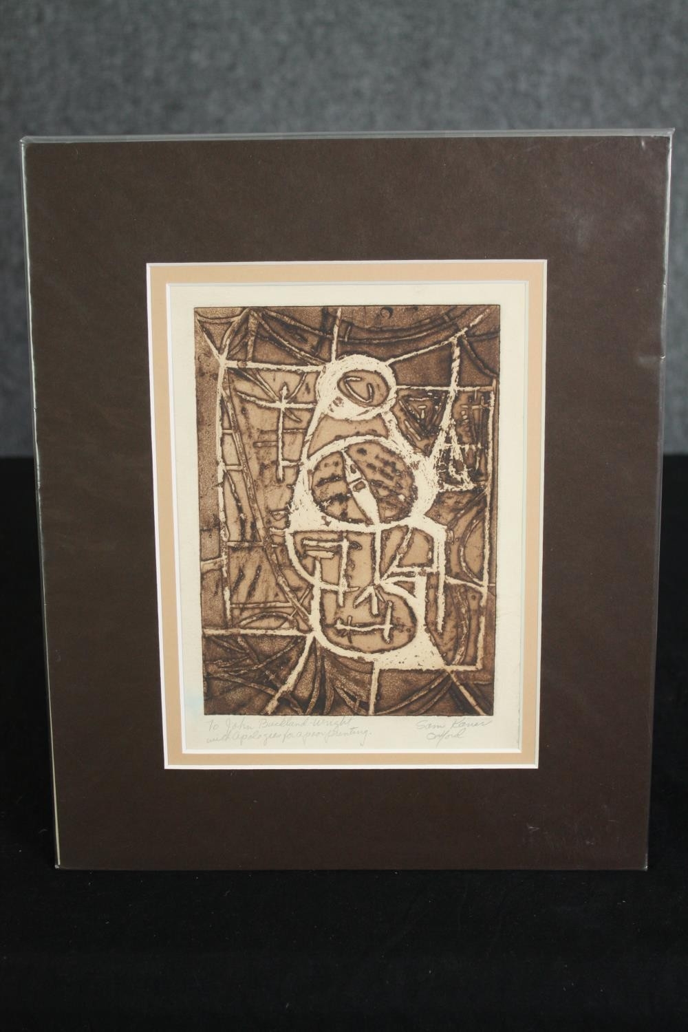 Sam Kaner | Sam Kaner (1924-1990), limited edition etching, signed ...