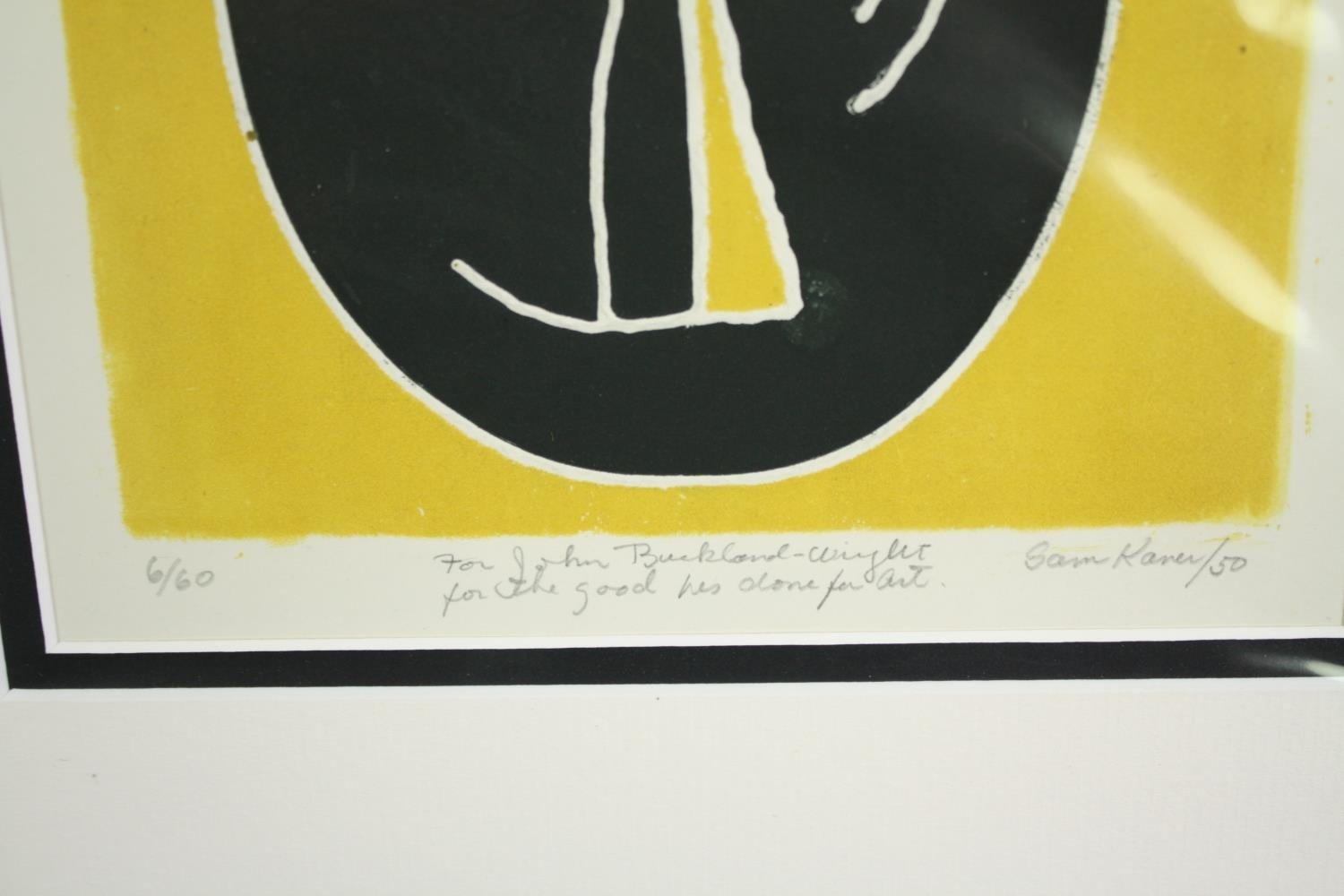 Sam Kaner | Sam Kaner (1924-1990), limited edition etching, signed ...