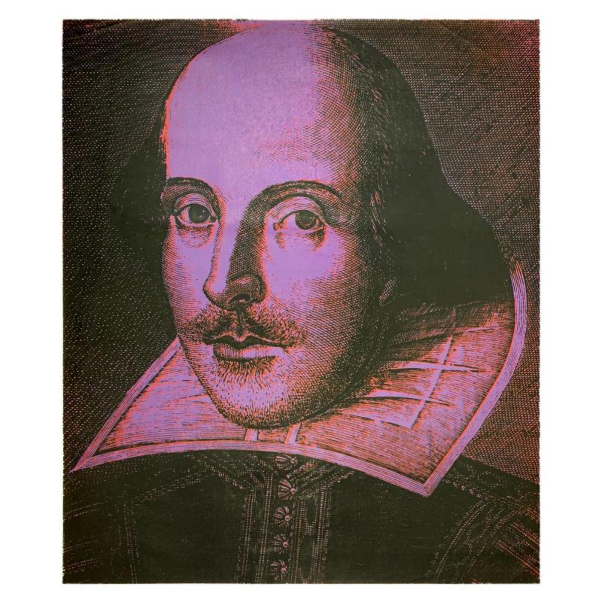 Steve Kaufman | Shakespeare | MutualArt