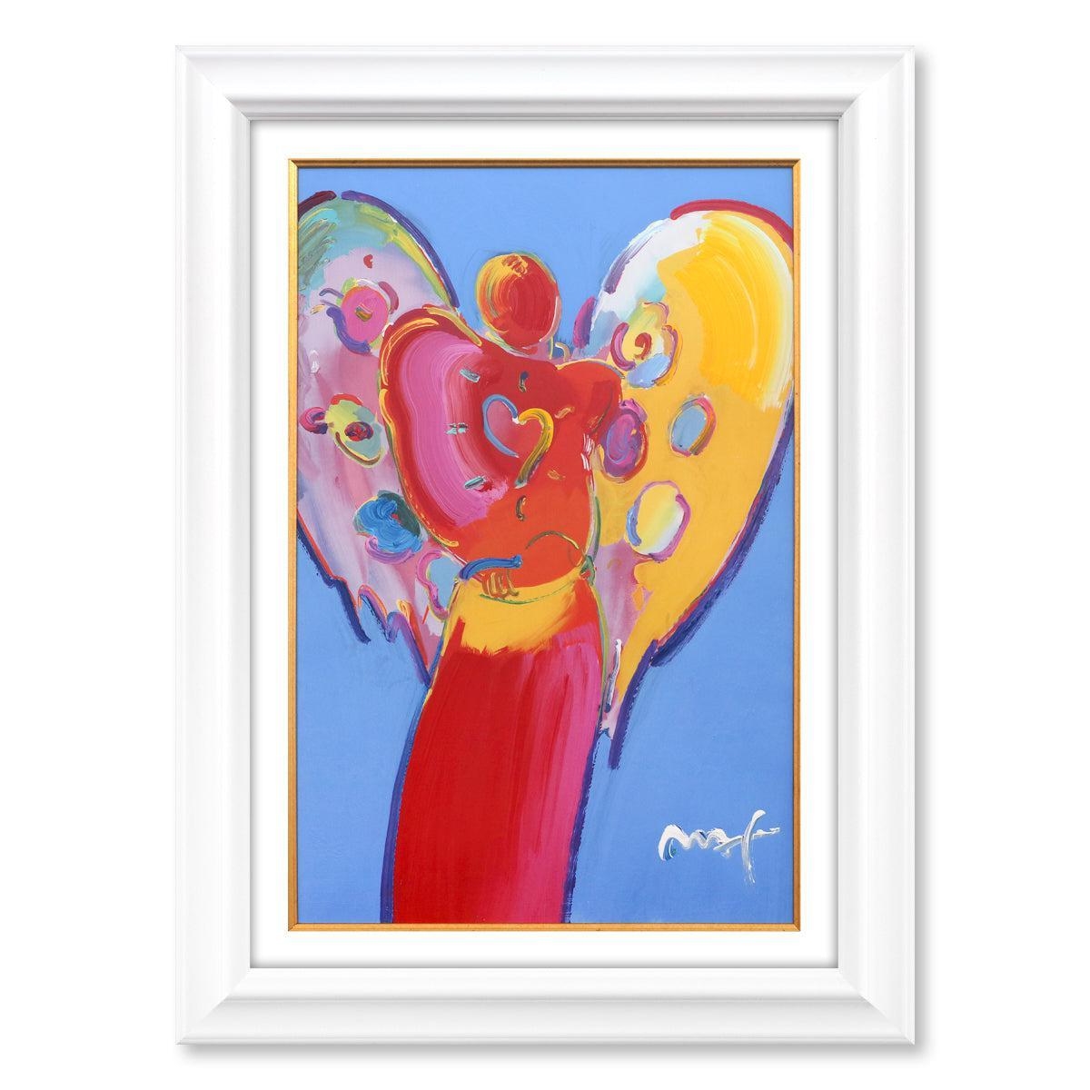 Peter Max | Angel with Heart | MutualArt