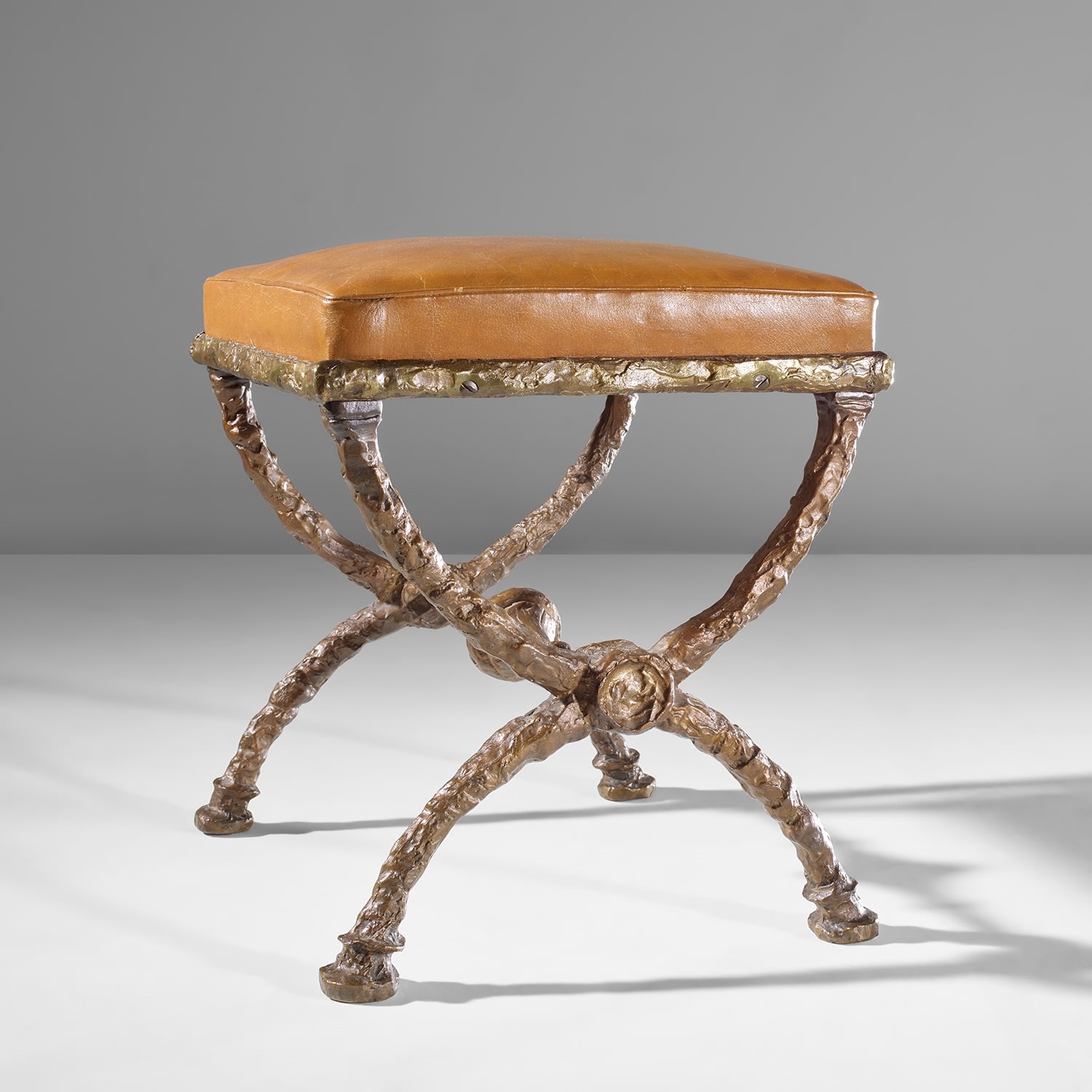 Diego Giacometti | X' form stool, troisième version (1960 - 1967 ...