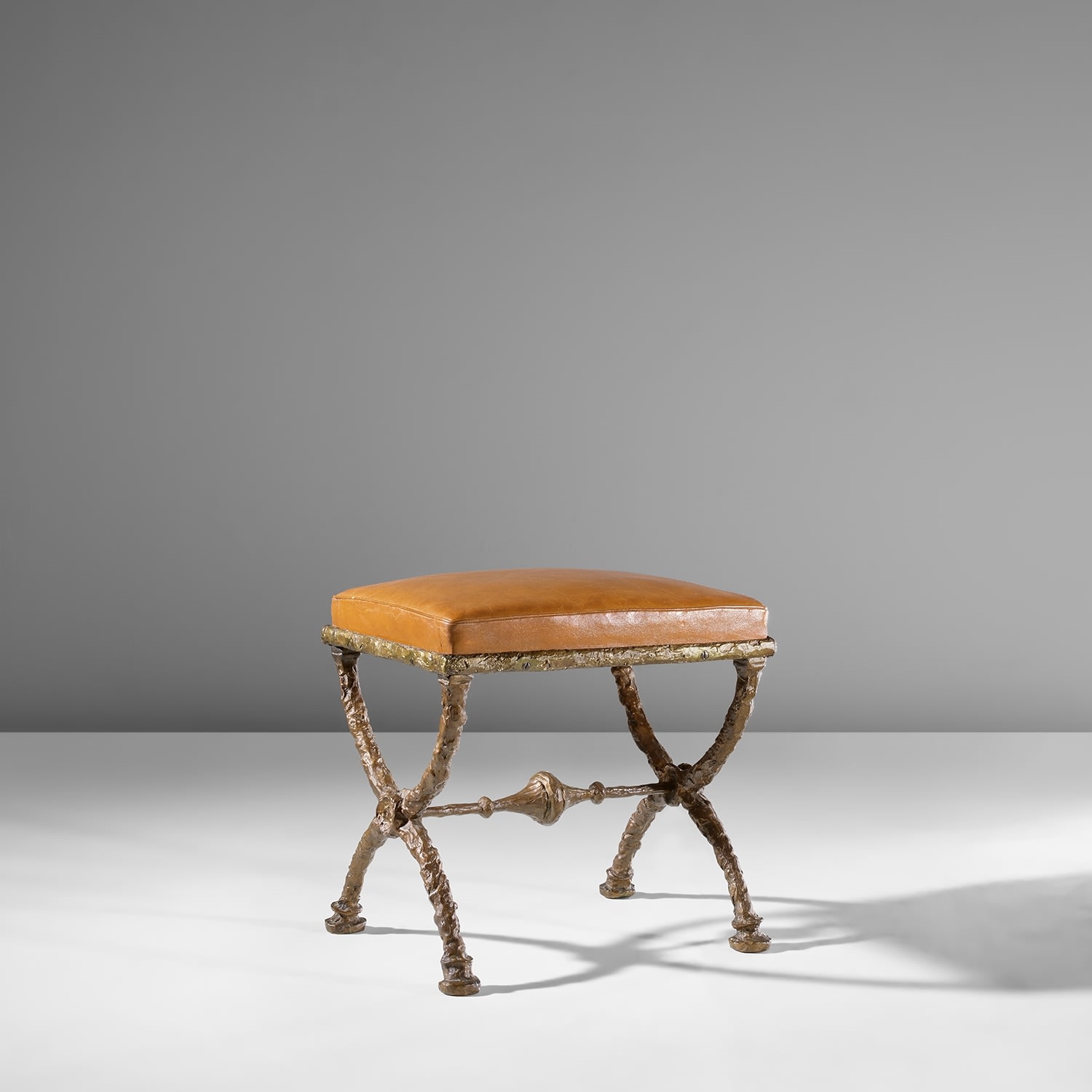 Diego Giacometti | X' form stool, troisième version (1960 - 1967 ...