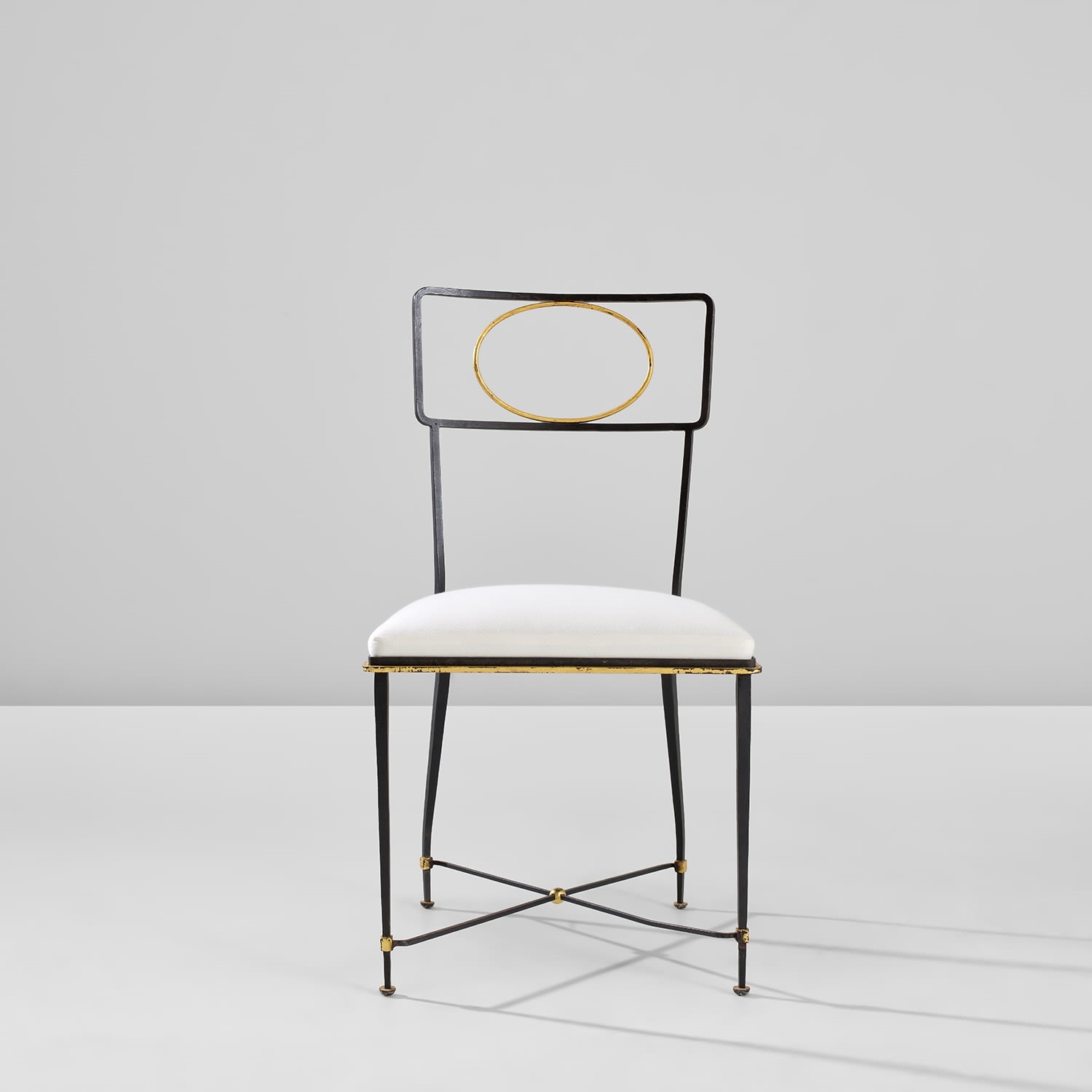 Gilbert Poillerat | Set of six chairs (Circa 1947) | MutualArt