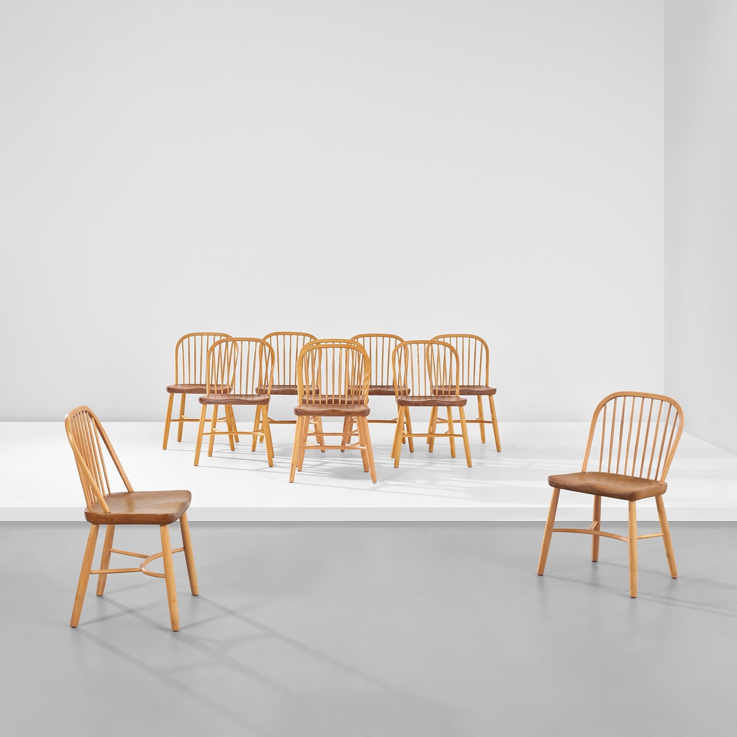 Palle Suenson | Set of ten dining chairs, designed for the Aarhus ...
