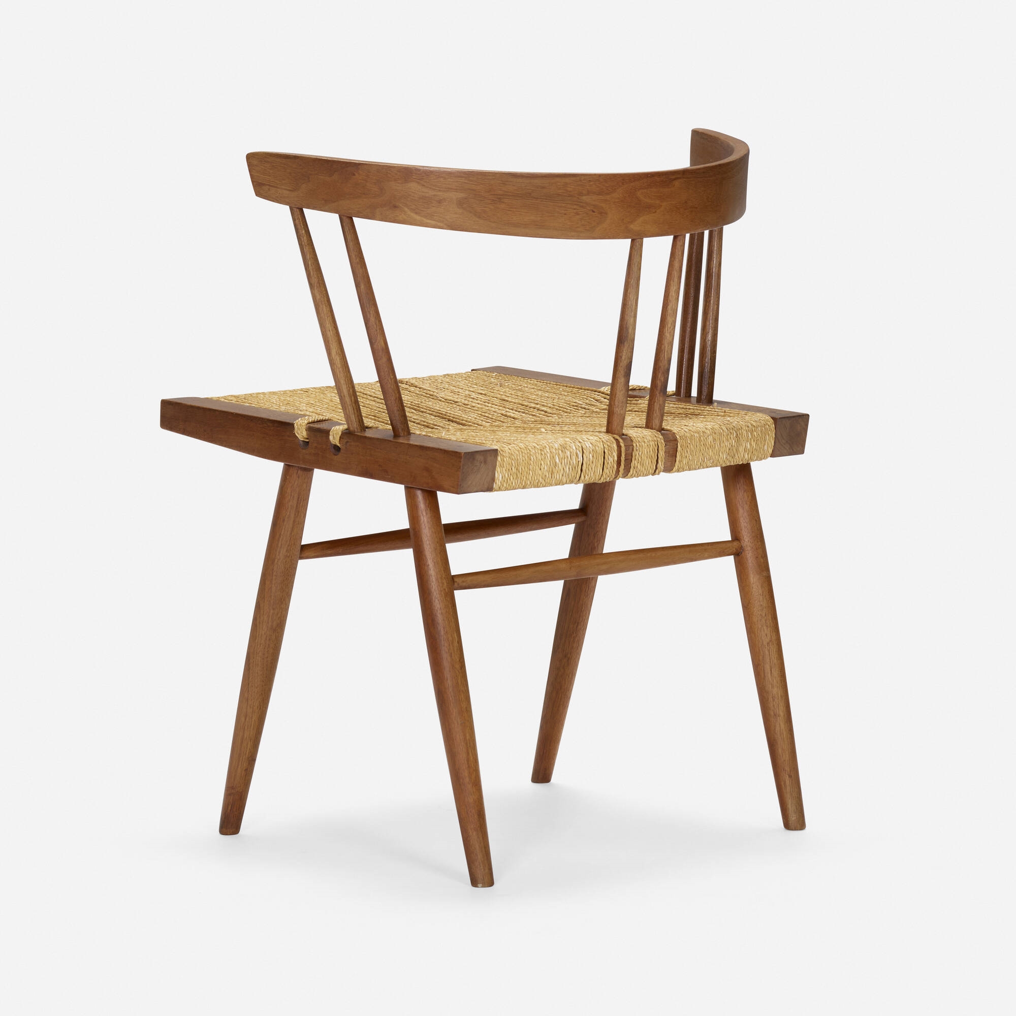 George Nakashima | Grass-Seated chair (Circa 1950) | MutualArt