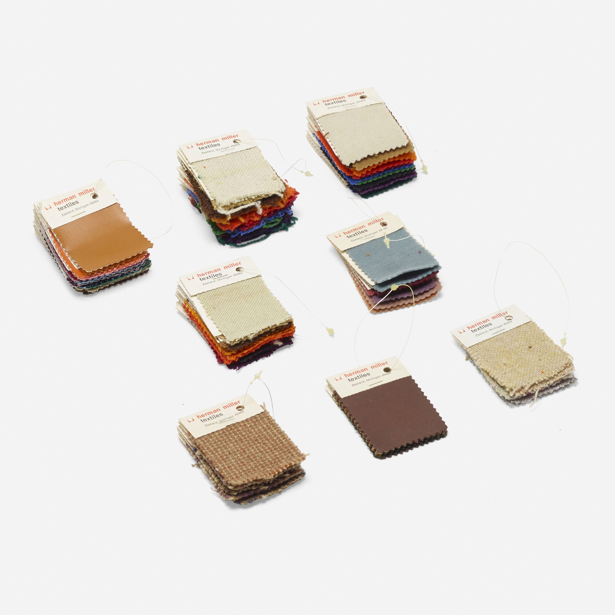 Herman Miller | Textile samples (Circa 1970) | MutualArt