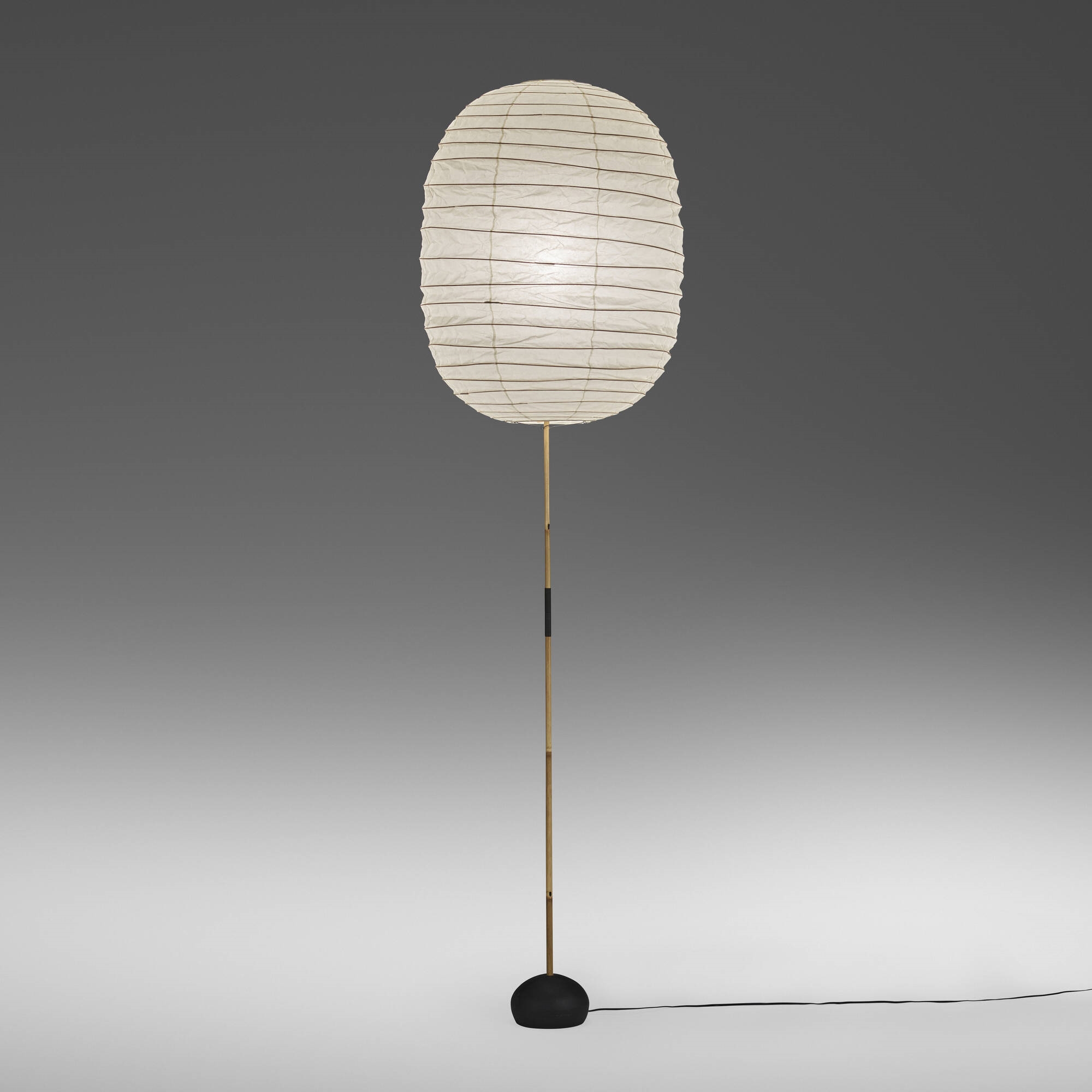 Isamu Noguchi | Akari light sculpture, model BB3-75L (Circa 1955 ...