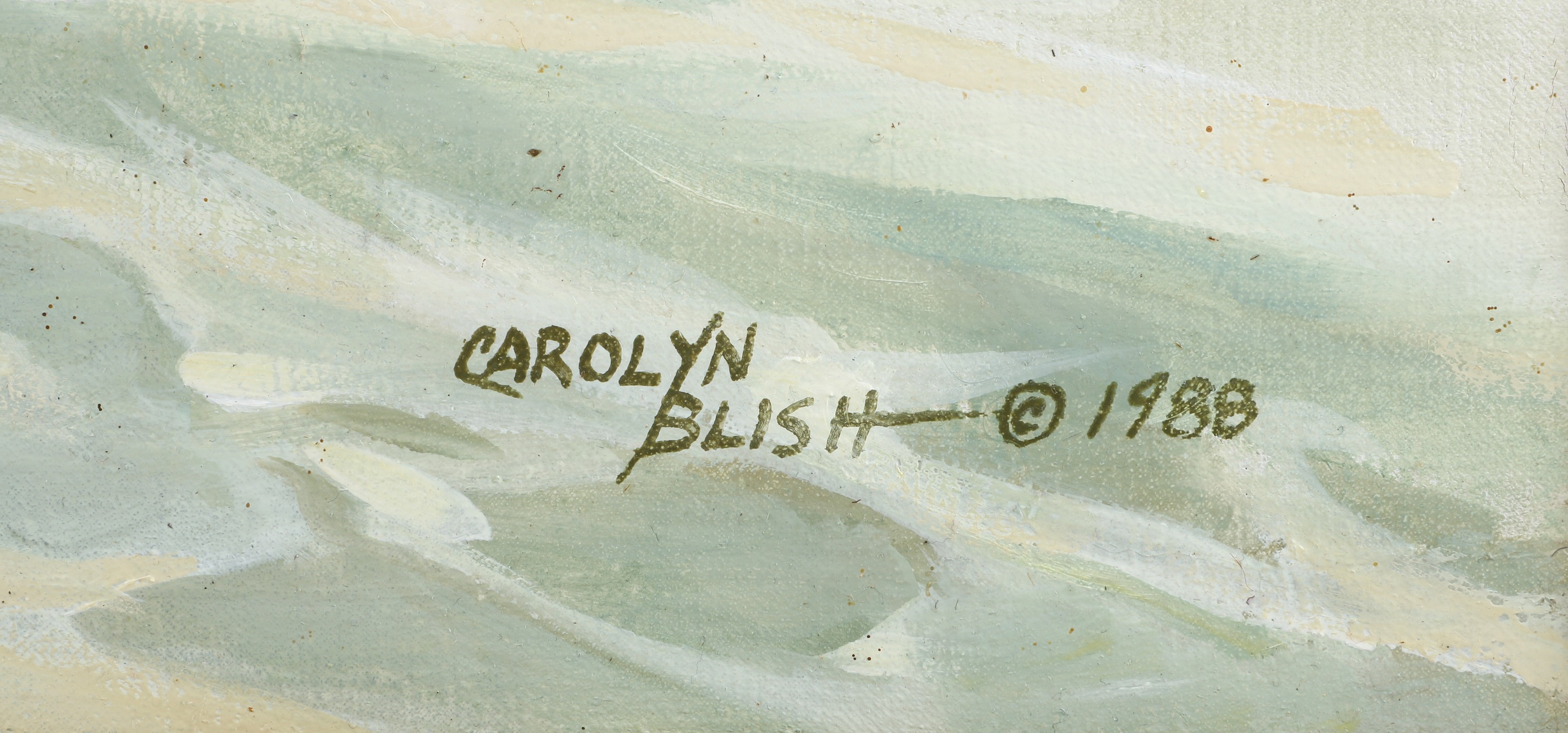 Carolyn Blish | Last Barrier (1988) | MutualArt