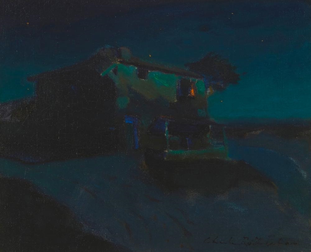 Charles Rollo Peters | Twilight on the Farm (1902) | MutualArt