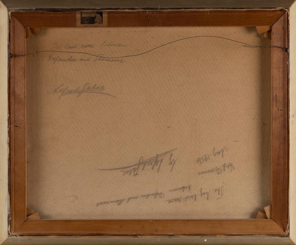 Alfred Gabali | The Last Race Between Defender and Shamrock | MutualArt