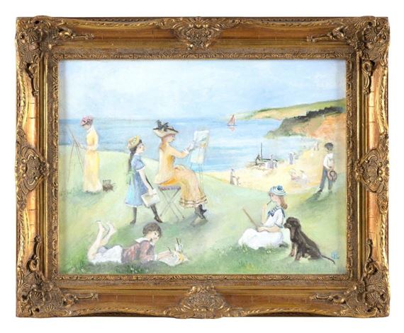 Ross Cross | The Sketching Party (20th Century) | MutualArt