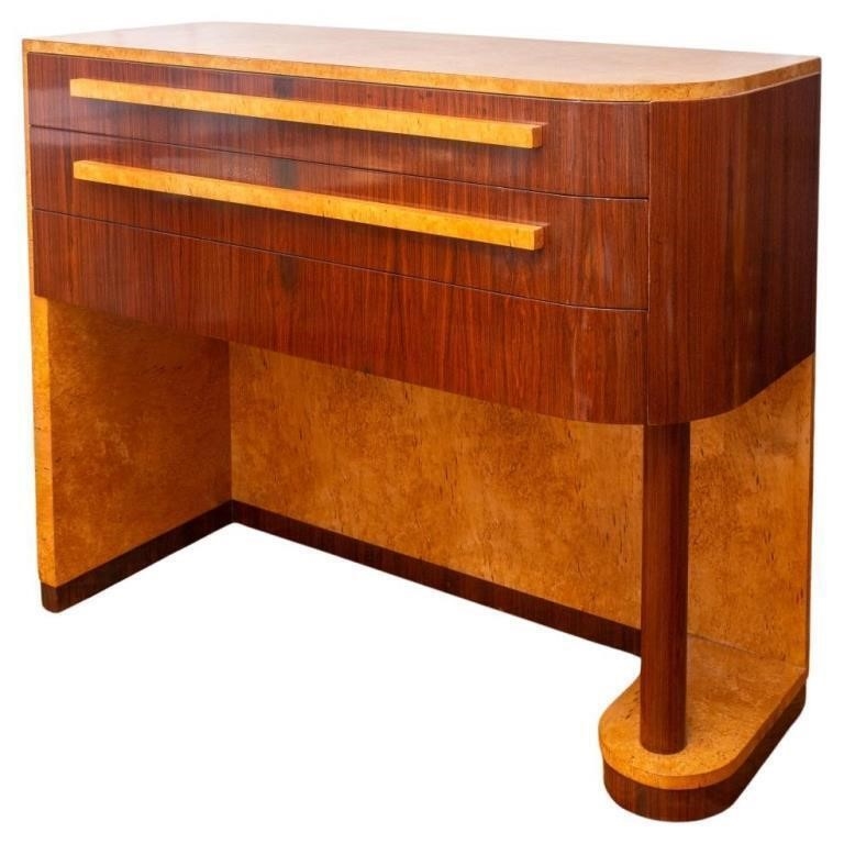 Donald Deskey | Donald Deskey Art Deco Sideboard Console (Circa 1930s) | MutualArt