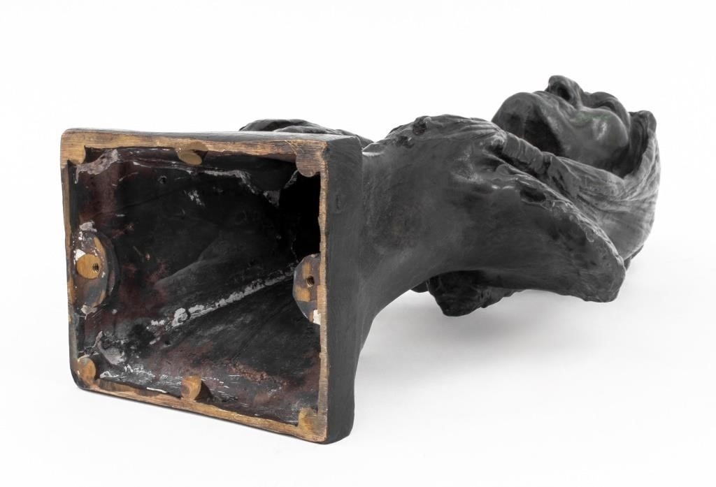 Max Bachmann | Max Bachmann Native American Bust Bronze Sculpture ...