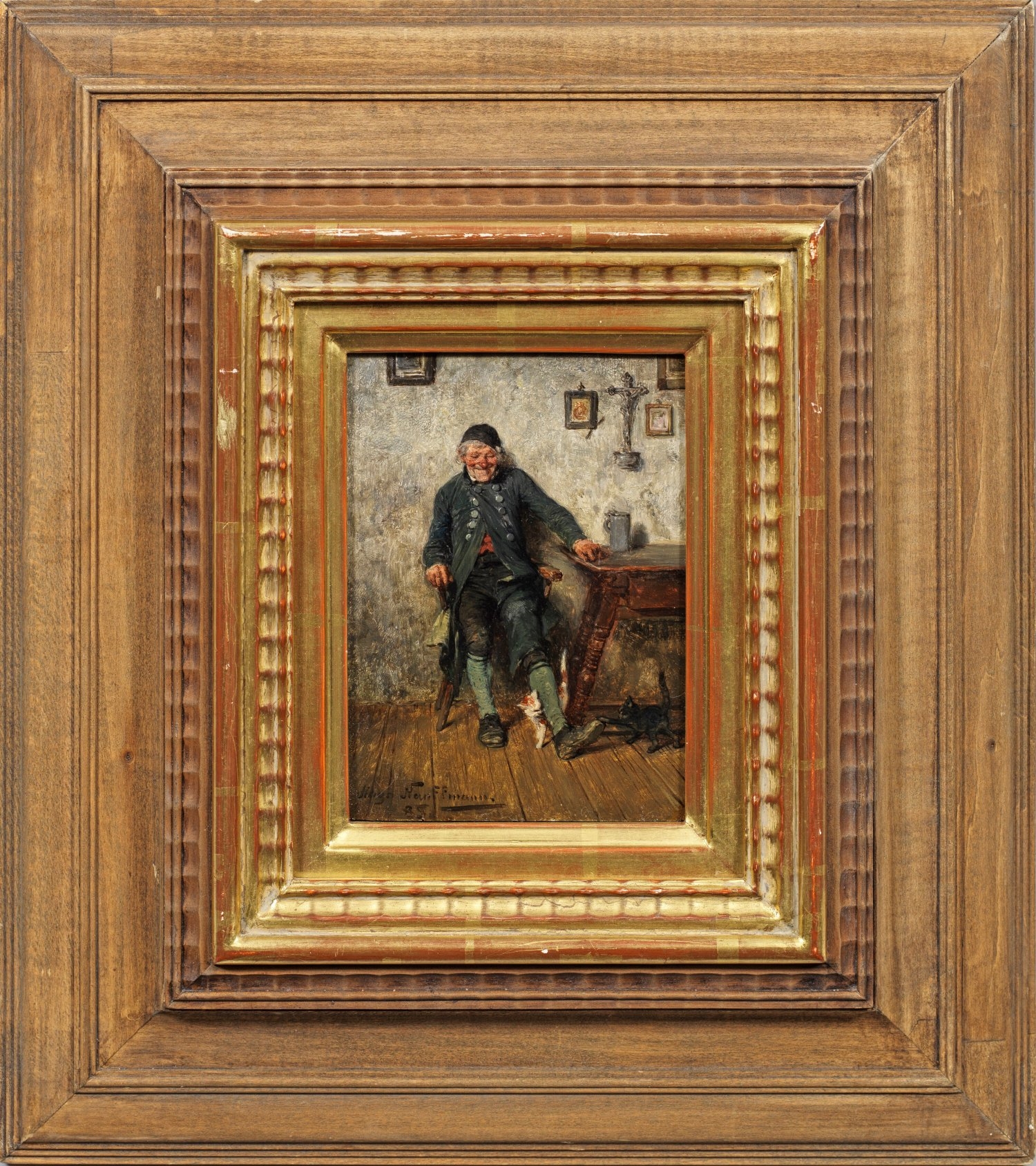 Hugo Kauffmann | Mit subtiler Detailliebe geschilderte (1861 - 1863 ...