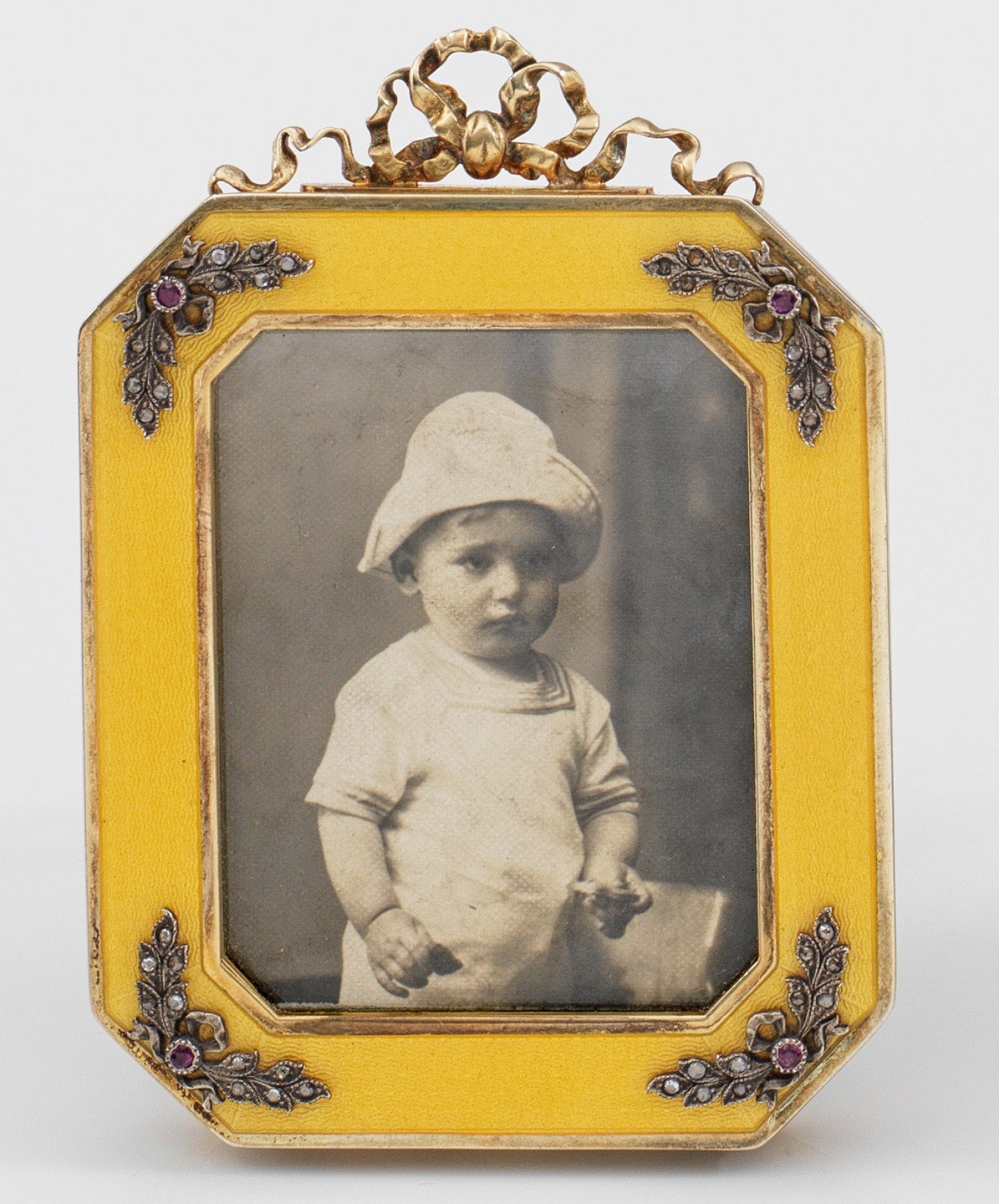 Carl Fabergé | A small and decorative Russian gilt and enamelled silver ...