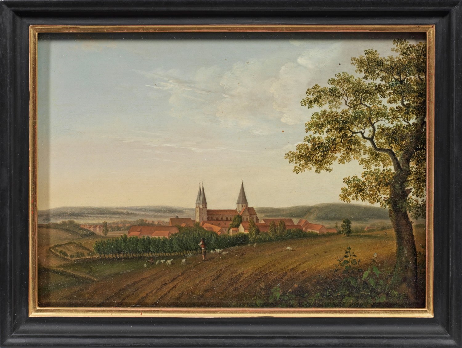 Pascha Johann Friedrich Weitsch | Fein lasierend gemalter Blick von ...
