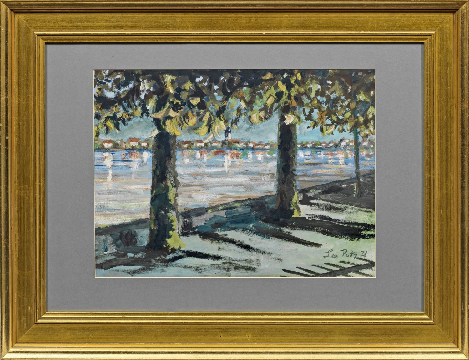 Leo Putz | Mit virtuos gesetztem (Circa 1900) | MutualArt