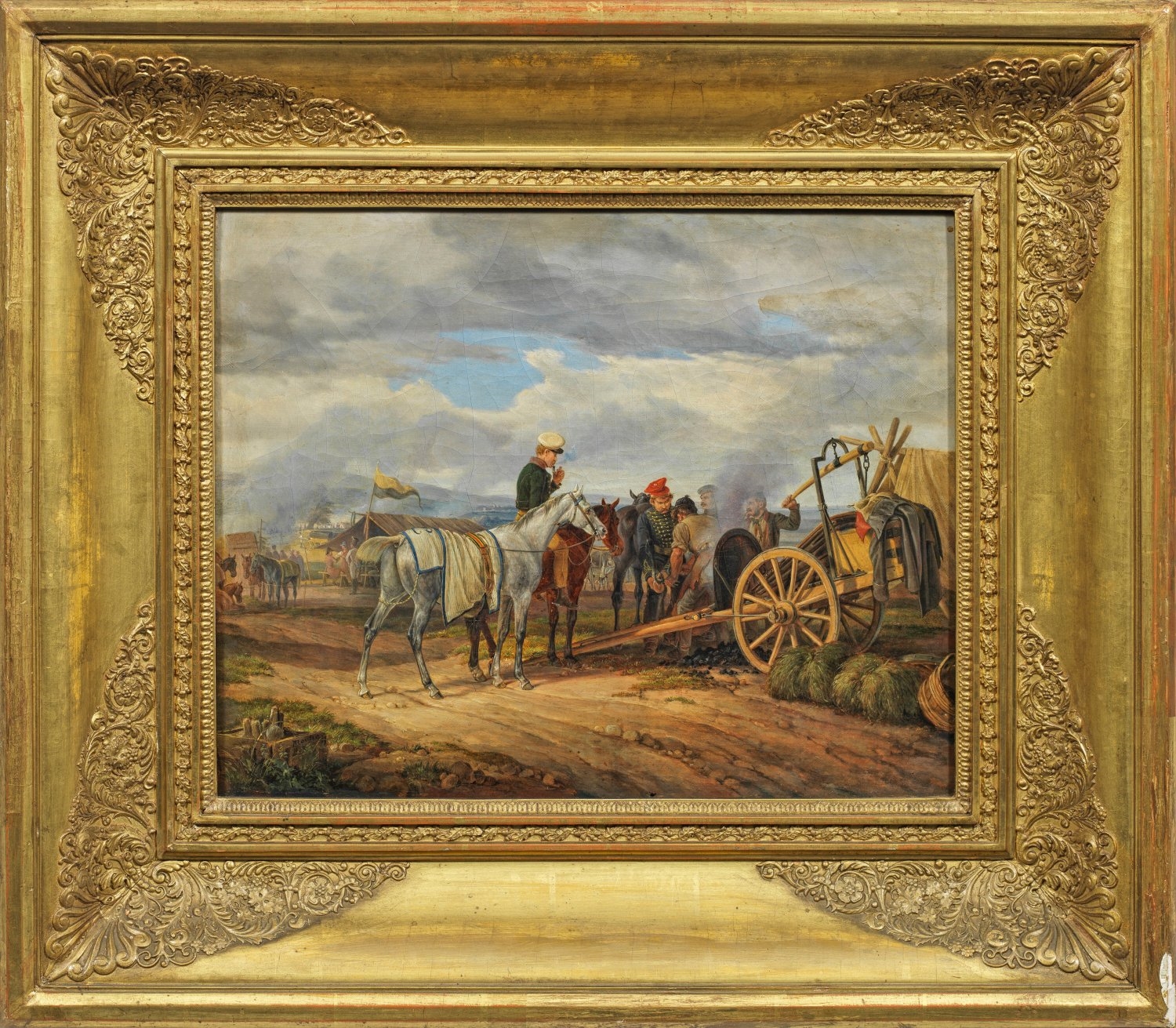 Dietrich Monten | Szene aus den Napoleonischen Kriegen bzw (1799 ...