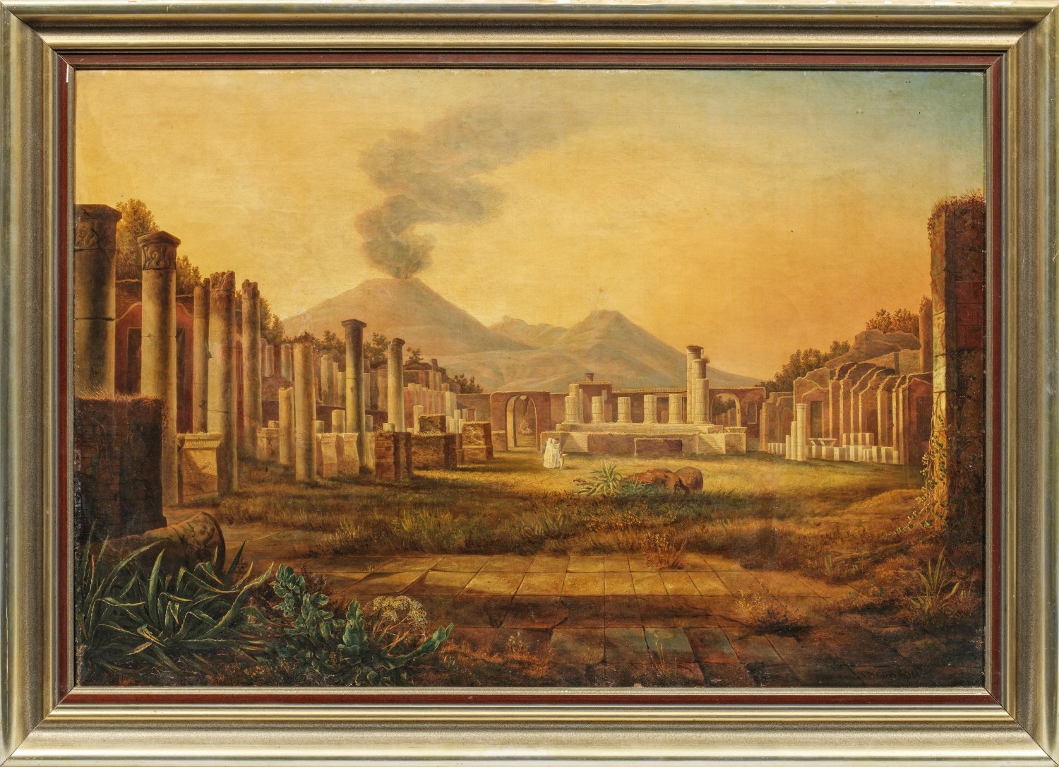 Jacob Jacobson | In stimmungsvolles Abendlicht getauchter Blick über ...