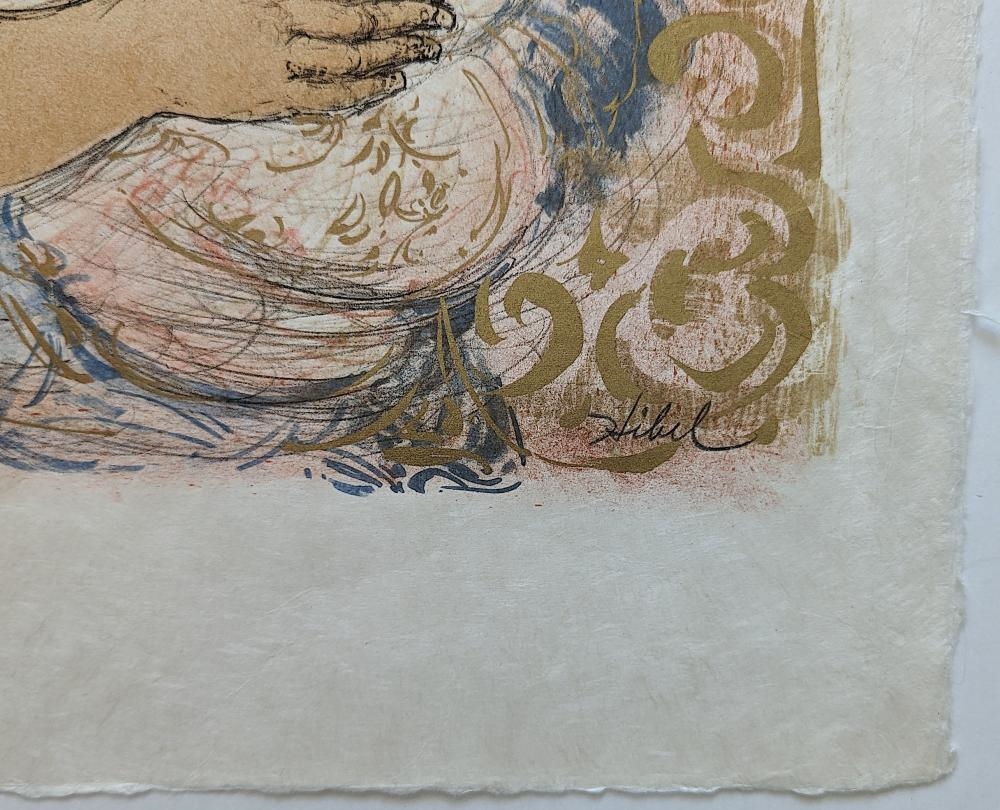 Edna Hibel | Original Stone Lithograph By Edna Hibel (1917) | MutualArt