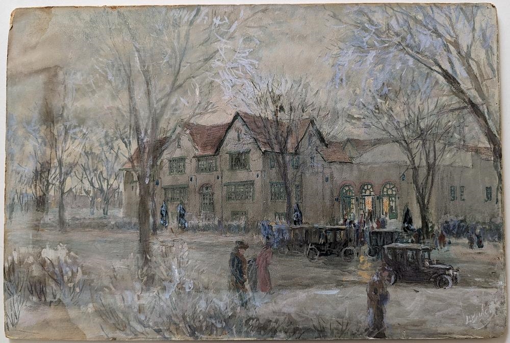 Lawrence Buck | LAWRENCE BUCK (1865 - 1929) Original Mixta Listed (1929 ...