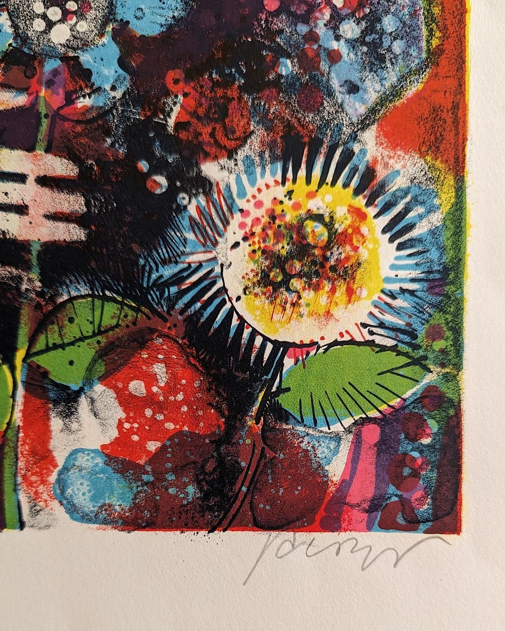 Pierre Jacquot | PIERRE H. JACQUOT (1929 - 2009) Clown Stone Lithograph ...