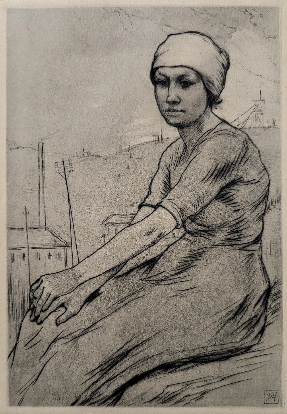 Armand Rassenfosse | Original Etching by ARMAND RASSENFOSSE (1862-1934 ...