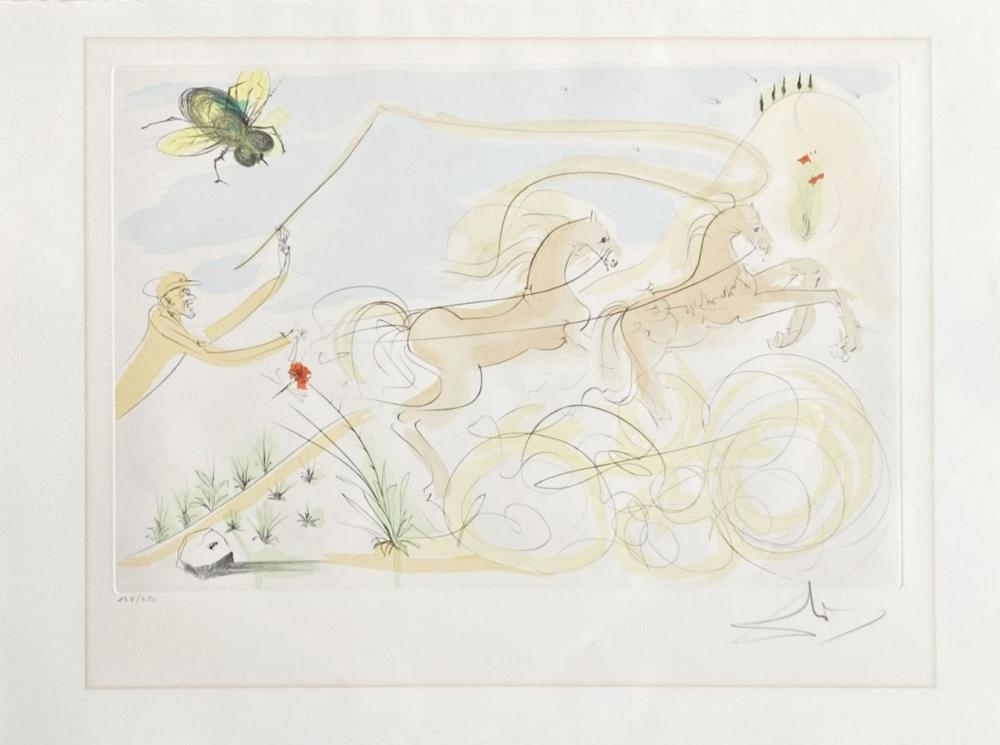 Salvador Dalí | Le Coche et la mouche, 1974 (1974) | MutualArt