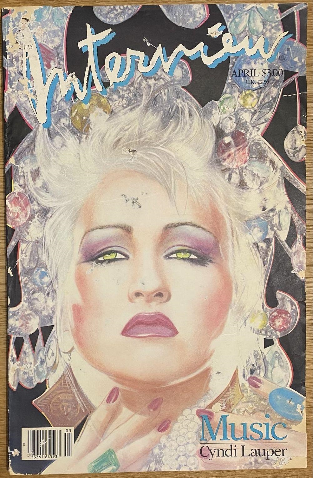 Andy Warhol | Andy Warhol's Interview Magazine Vol XVI No 4 (1986) | MutualArt