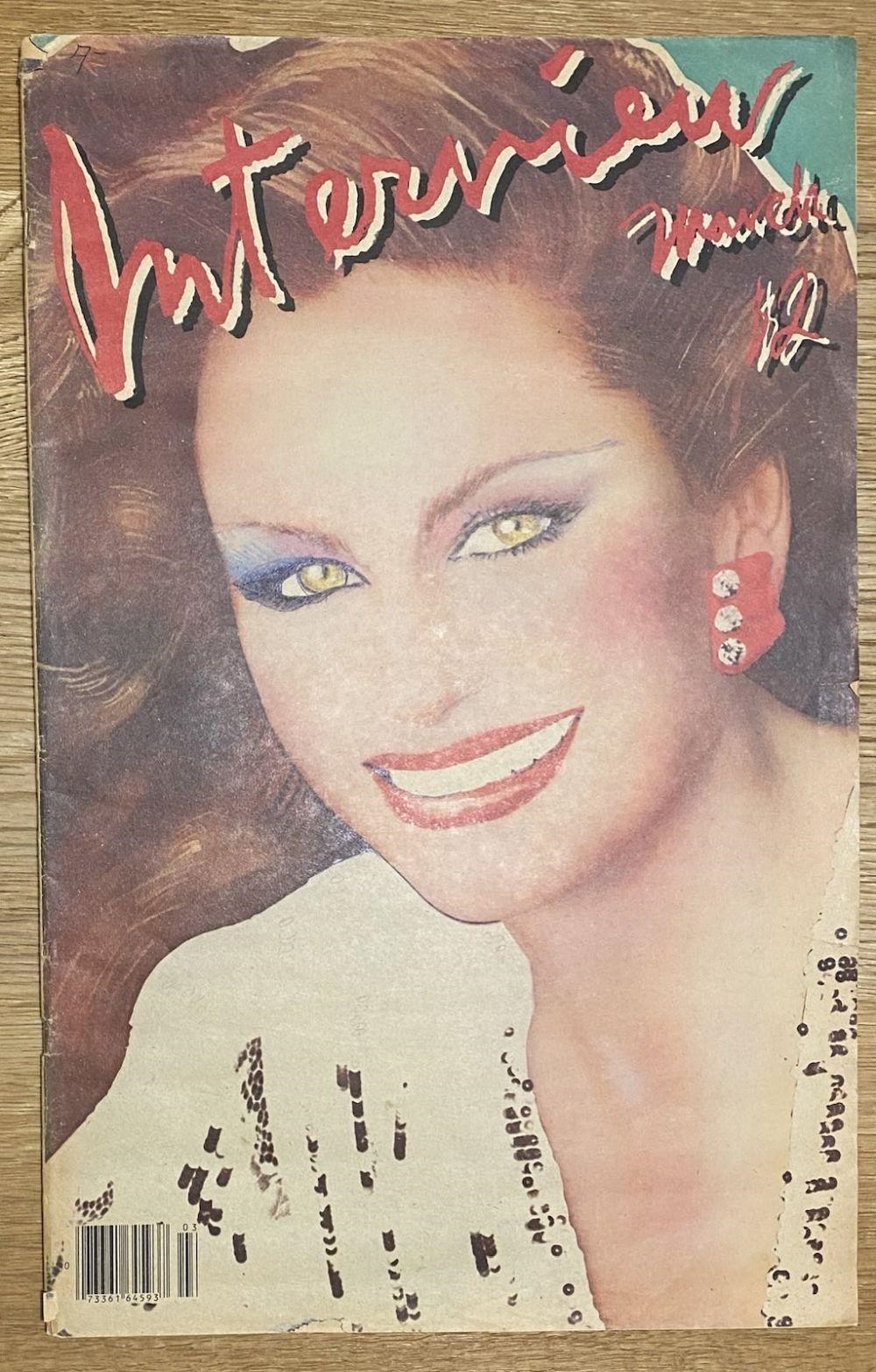 Andy Warhol | Andy Warhol's Interview Magazine Vol XI No 3 (1981 ...